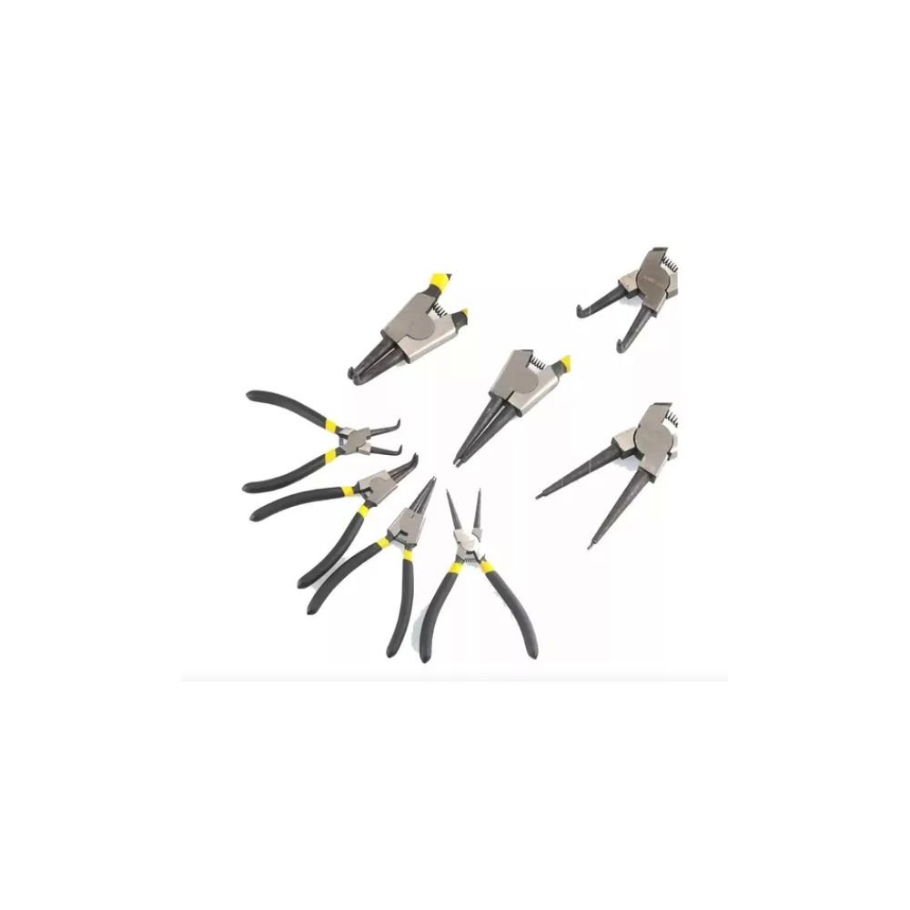 Set Alicates Saca Seguro 4 Piezas CROWNMAN 7” | Interno y Externo